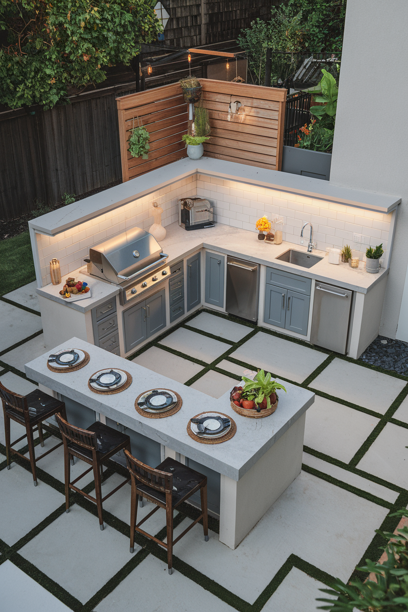 36 Backyard Kitchen Ideas for Every Style: Rustic, Modern, DIY, Budget ...