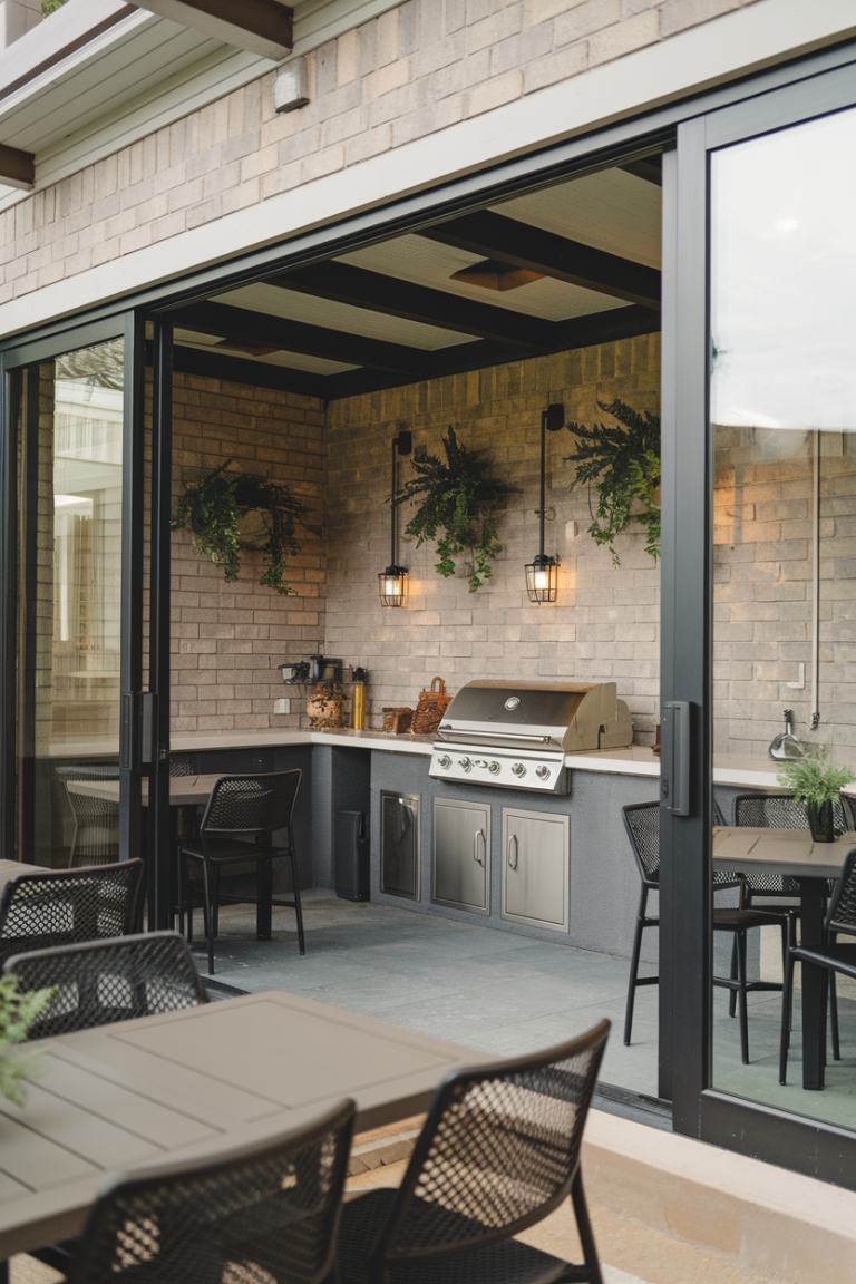 38 Outdoor BBQ Area Ideas for Stylish & Functional Backyard Grilling Spaces