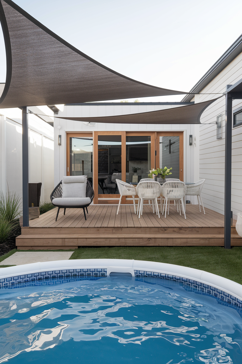 38 Pool Landscaping Ideas for a Stunning Backyard Oasis | Above Ground ...