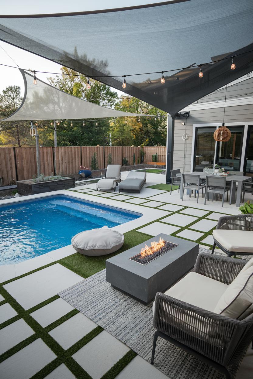 38 Pool Landscaping Ideas for a Stunning Backyard Oasis | Above Ground ...