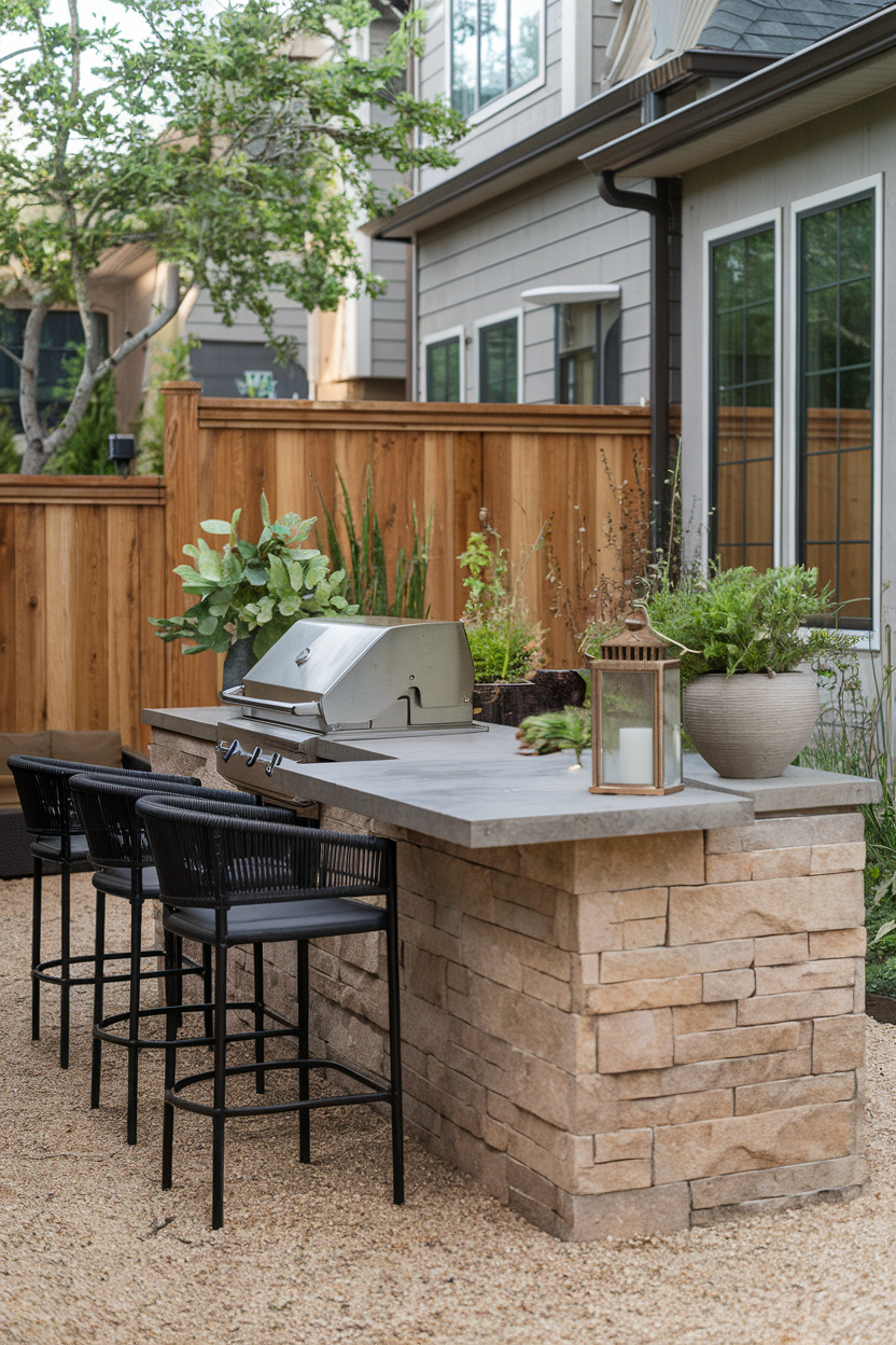 38 Outdoor BBQ Area Ideas for Stylish & Functional Backyard Grilling Spaces