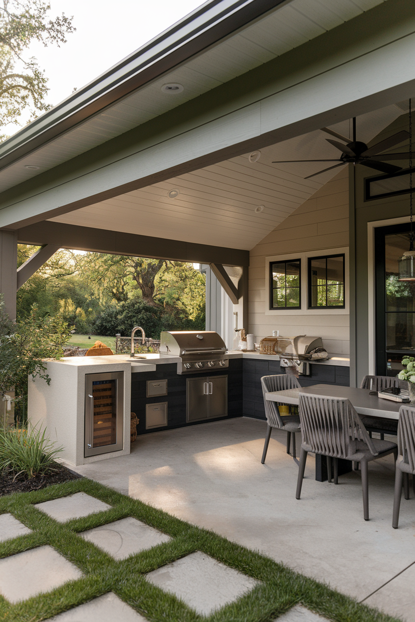 36 Backyard Kitchen Ideas for Every Style: Rustic, Modern, DIY, Budget ...