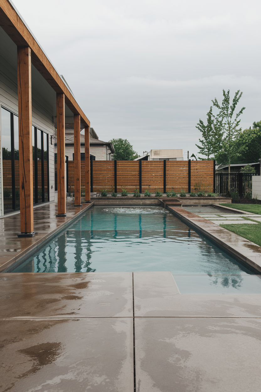 37 Pool Deck Ideas for Above Ground and Inground Pools with DIY and ...