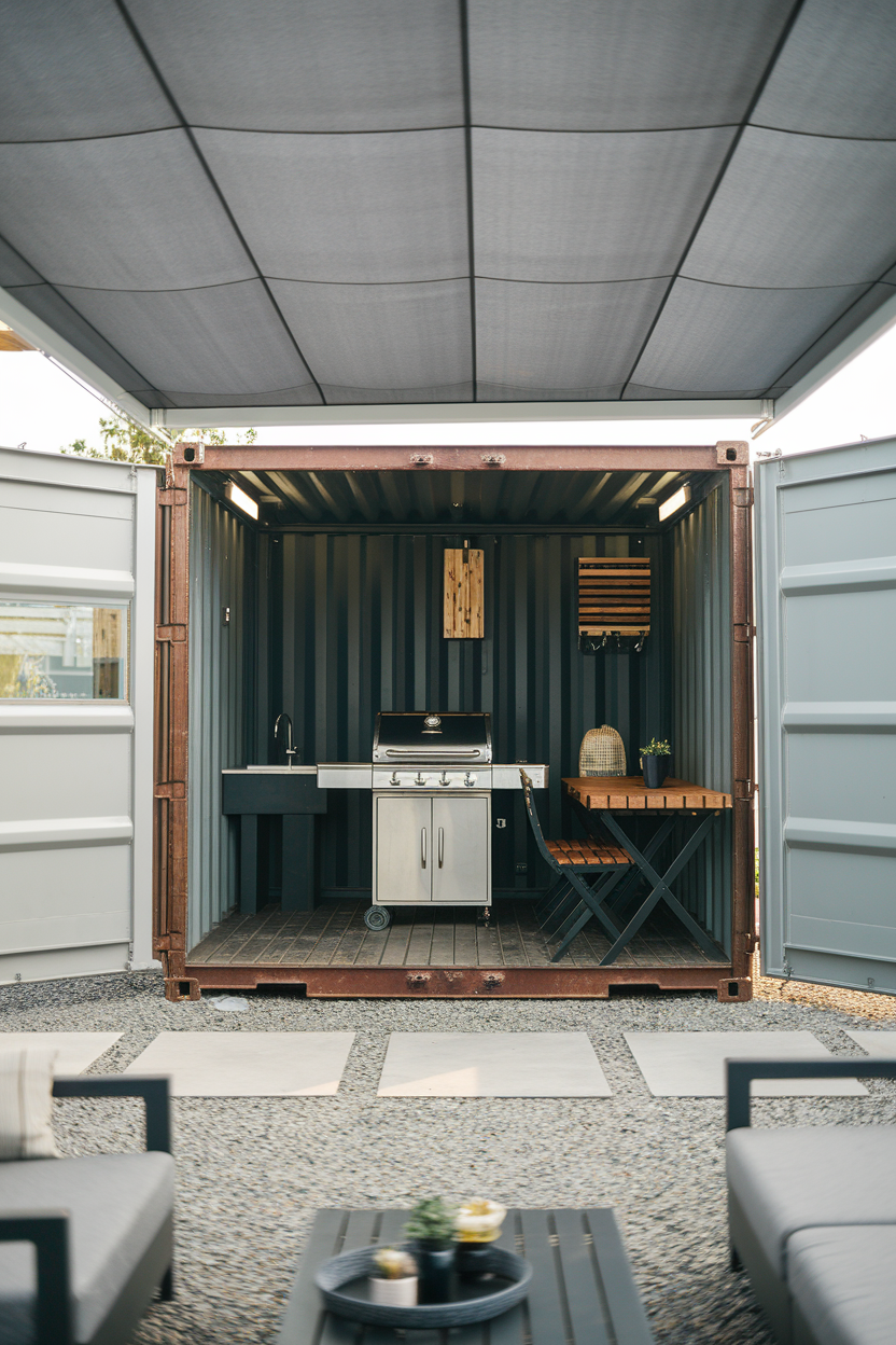 38 Outdoor BBQ Area With Roof Ideas – Stylish Grill Spaces, Covered ...