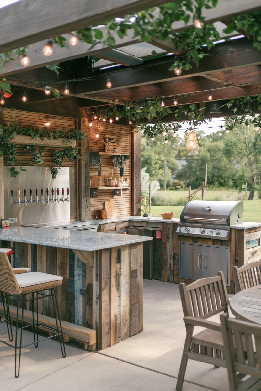 36 Backyard Kitchen Ideas for Every Style: Rustic, Modern, DIY, Budget ...