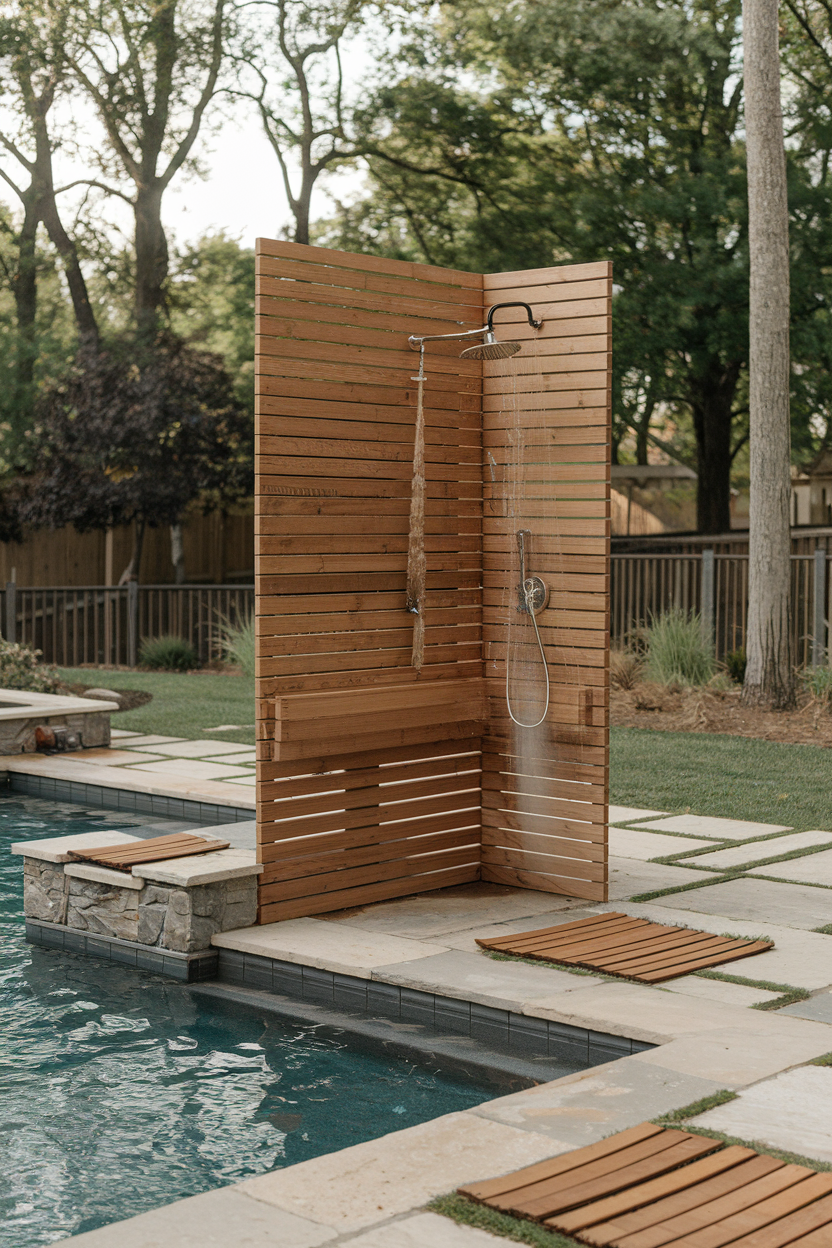 37 Pool Deck Ideas for Above Ground and Inground Pools with DIY and ...