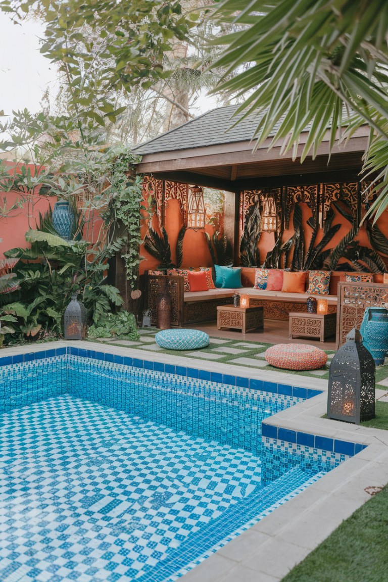 38 Pool Landscaping Ideas for a Stunning Backyard Oasis | Above Ground ...