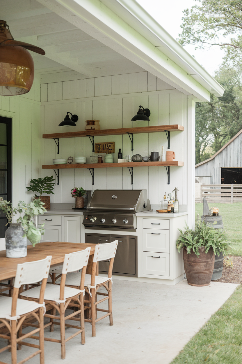 36 Backyard Kitchen Ideas for Every Style: Rustic, Modern, DIY, Budget ...