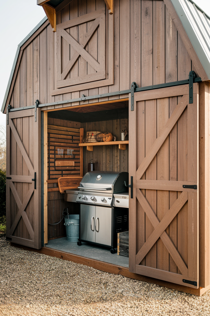 38 Outdoor BBQ Area With Roof Ideas – Stylish Grill Spaces, Covered ...