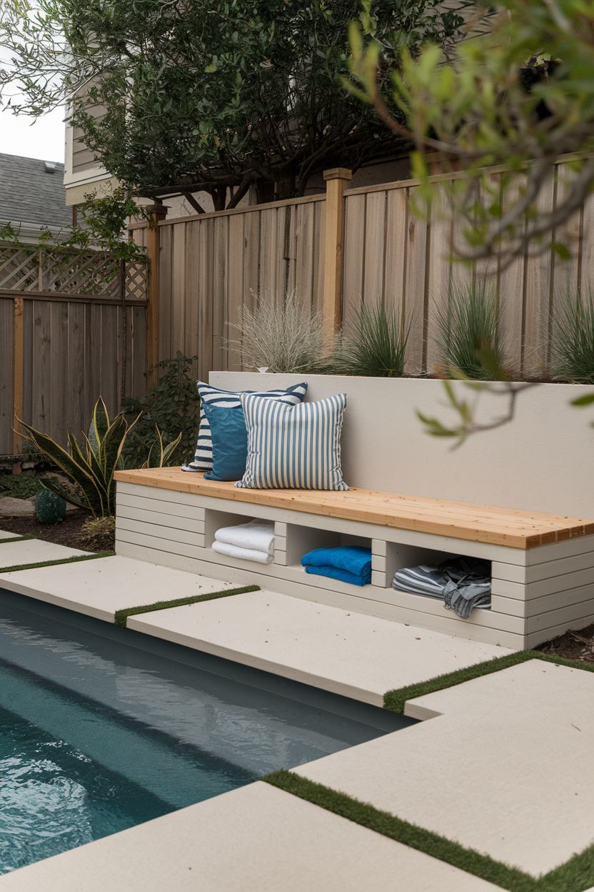 37 Pool Deck Ideas for Above Ground and Inground Pools with DIY and ...