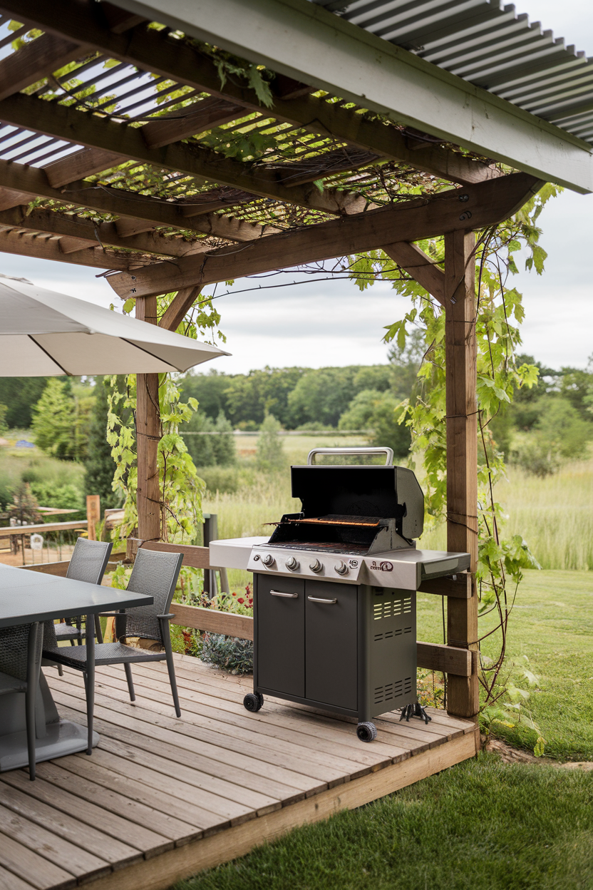 38 Outdoor BBQ Area Ideas for Stylish & Functional Backyard Grilling Spaces