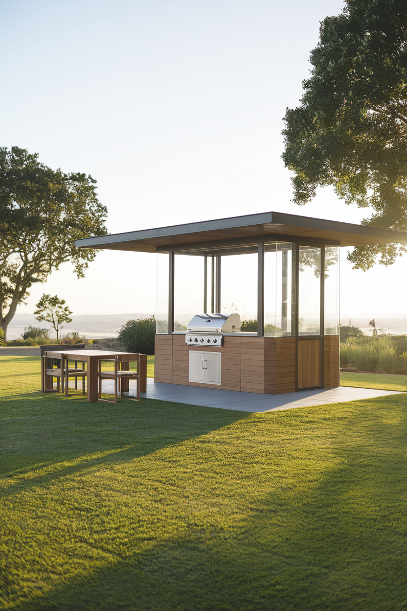 38 Outdoor BBQ Area With Roof Ideas – Stylish Grill Spaces, Covered ...