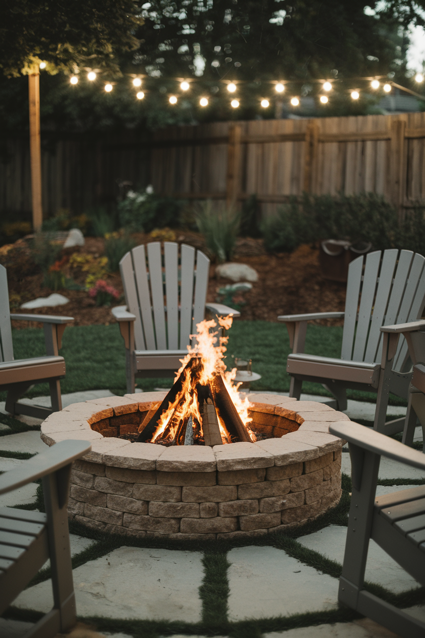 36 Outdoor Fire Pit Ideas for 2025 – Stylish, Rustic, and Budget ...