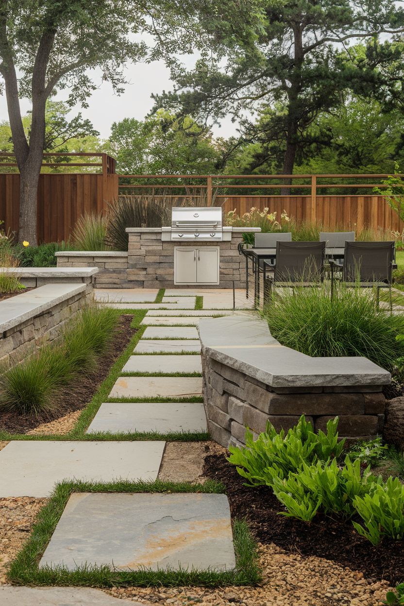 38 Outdoor BBQ Area Ideas for Stylish & Functional Backyard Grilling Spaces