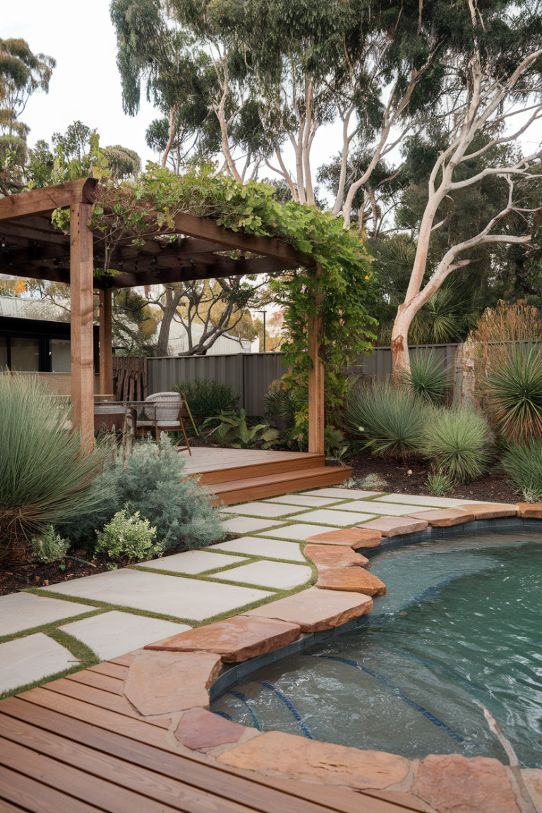 38 Pool Landscaping Ideas for a Stunning Backyard Oasis | Above Ground ...