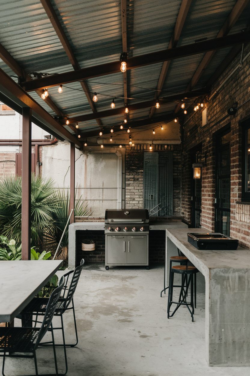 38 Outdoor BBQ Area With Roof Ideas – Stylish Grill Spaces, Covered ...