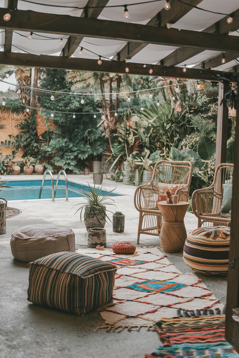 Outdoor Pool Area Ideas: 38 Stylish Designs for Modern, Rustic ...