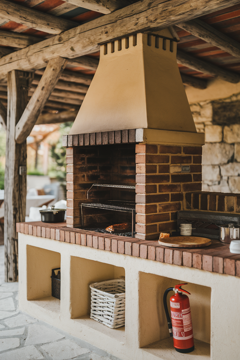 38 Outdoor BBQ Area Ideas for Stylish & Functional Backyard Grilling Spaces