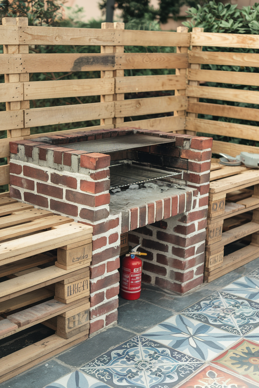 38 Outdoor BBQ Area Ideas for Stylish & Functional Backyard Grilling Spaces