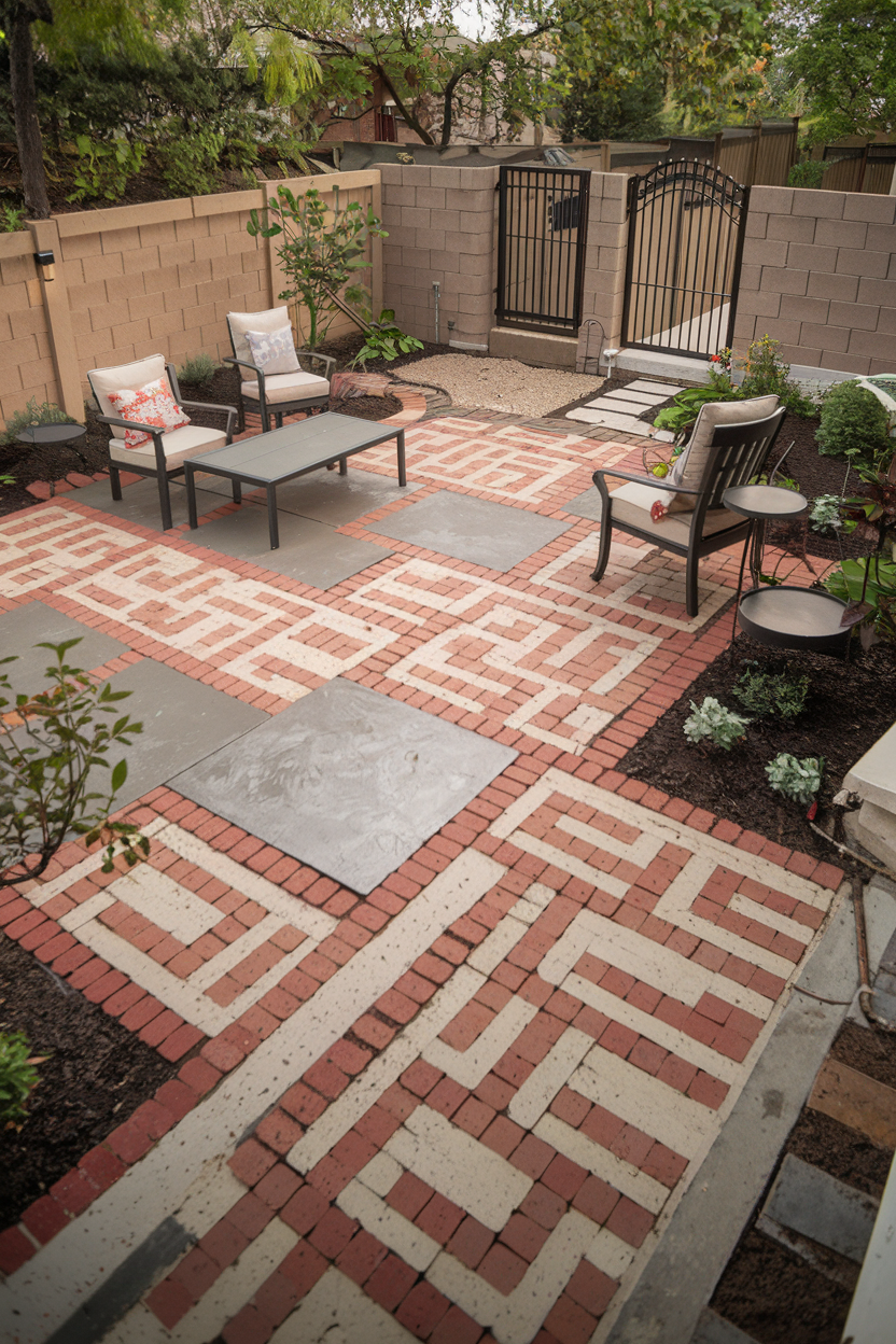 39 Creative Paver Patio Ideas 2025 for Backyard Layouts With Fire Pit ...
