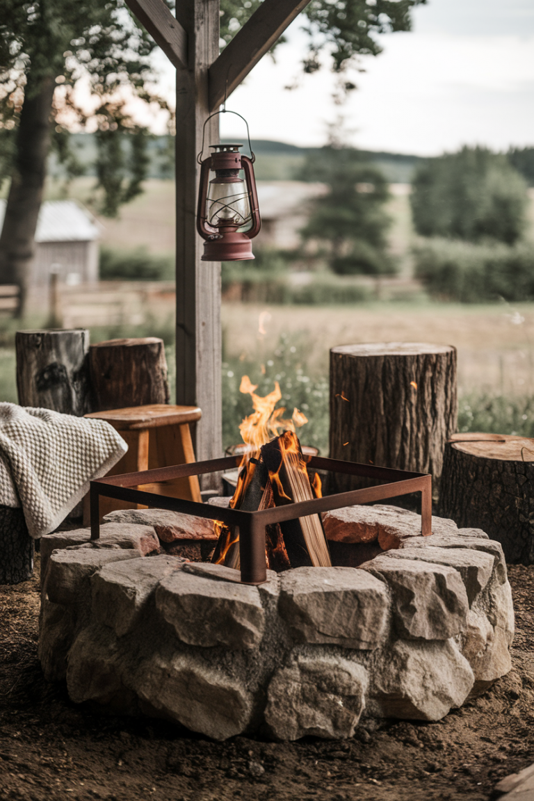 36 Outdoor Fire Pit Ideas for 2025 – Stylish, Rustic, and Budget ...