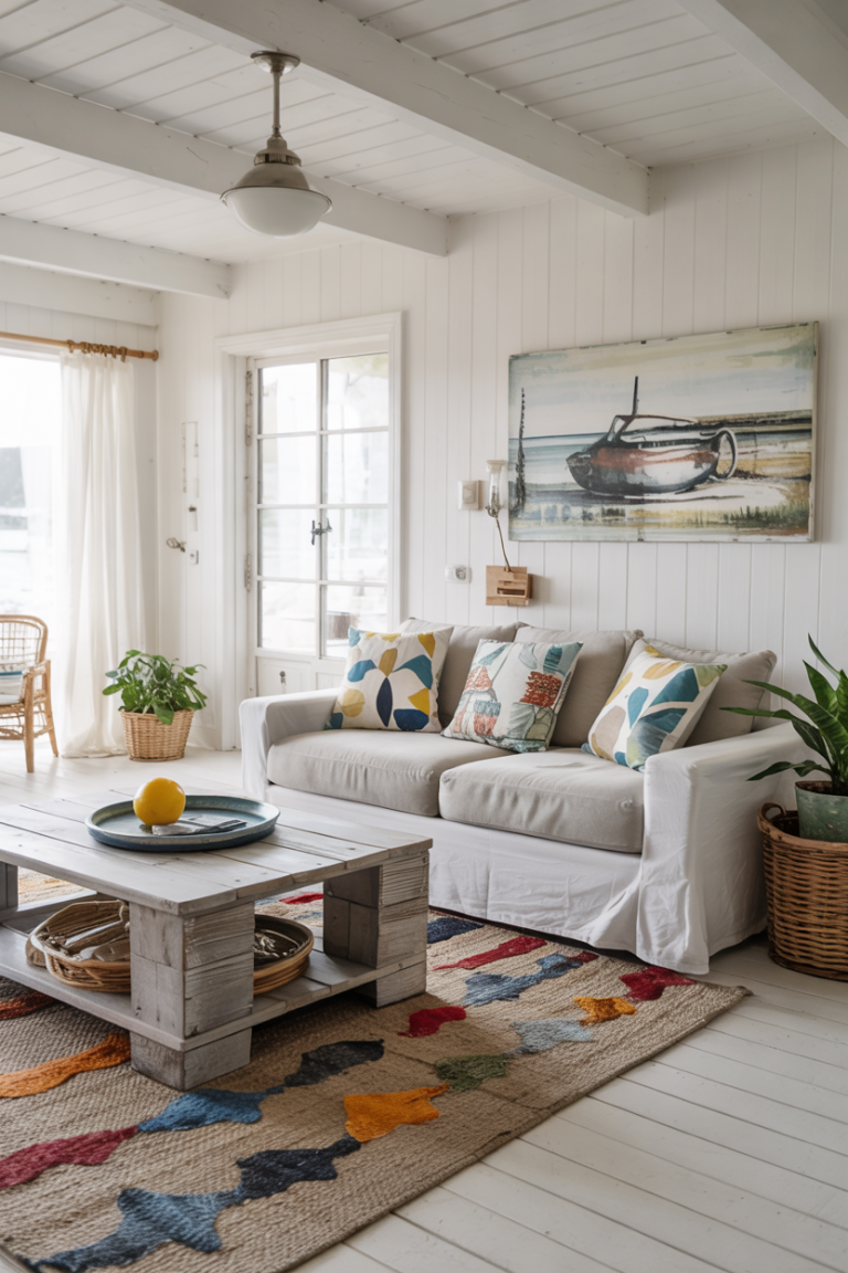 Beach House Decor 2025: 39 Colorful, Modern, Rustic, and Coastal Style ...