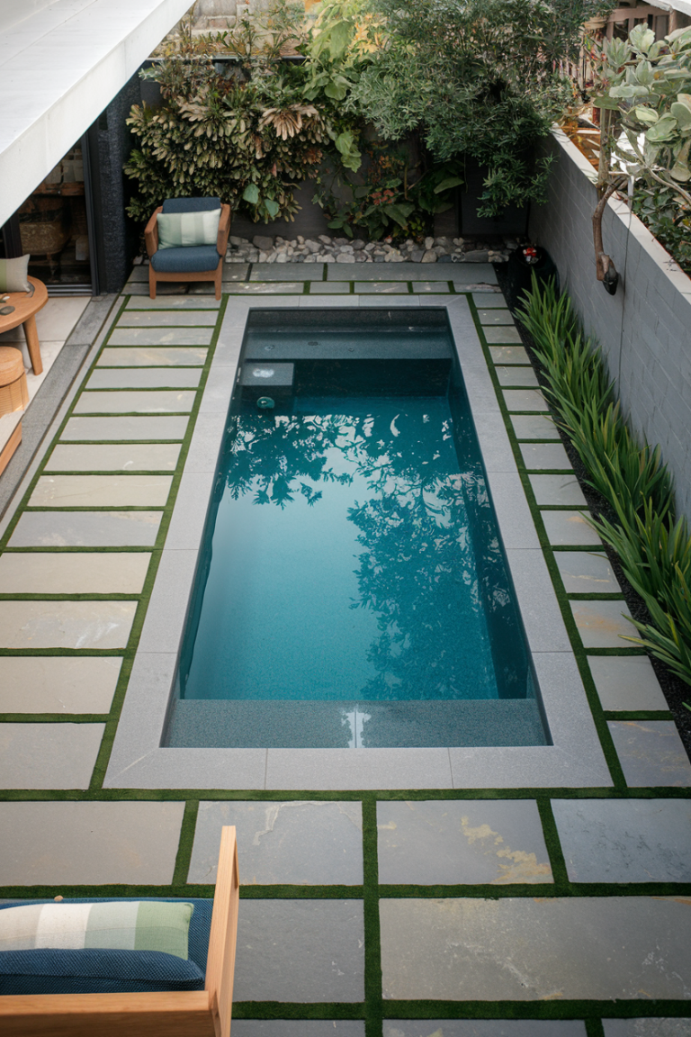 37 Backyard Pool Designs for Every Style and Budget: Modern, Small Yard ...