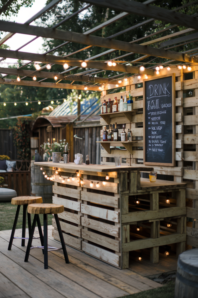 31 Outdoor Bar Ideas for Backyard Parties, DIY Projects, Rustic Styles ...