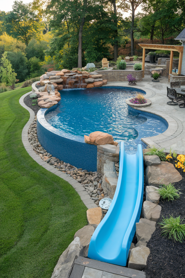 37 Backyard Pool Designs for Every Style and Budget: Modern, Small Yard ...