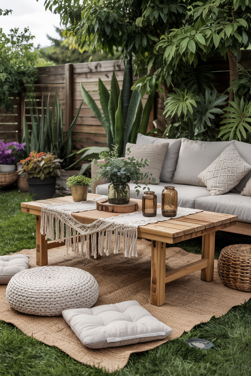 Patio Table Ideas 2025: 43 Unique Outdoor Styles from Rustic DIY to ...