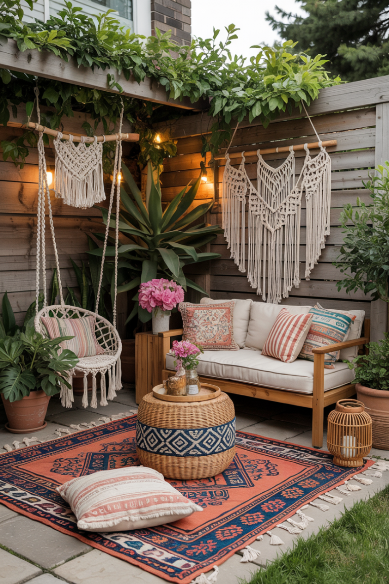 42 Outdoor Patio Ideas for Backyards, Small Spaces, Apartments, and ...