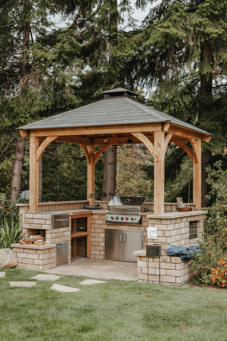 Stylish Gazebo Ideas Backyard for Outdoor Living Spaces Including ...