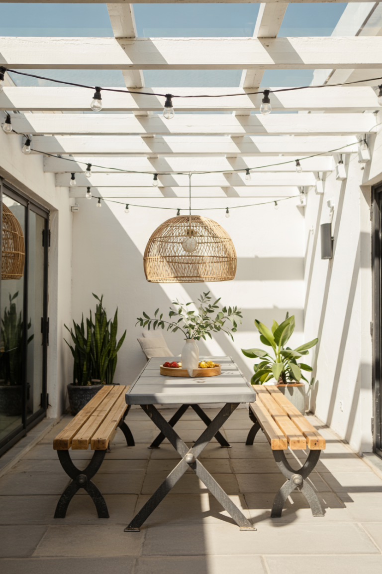Patio Table Ideas 2025: 43 Unique Outdoor Styles from Rustic DIY to ...