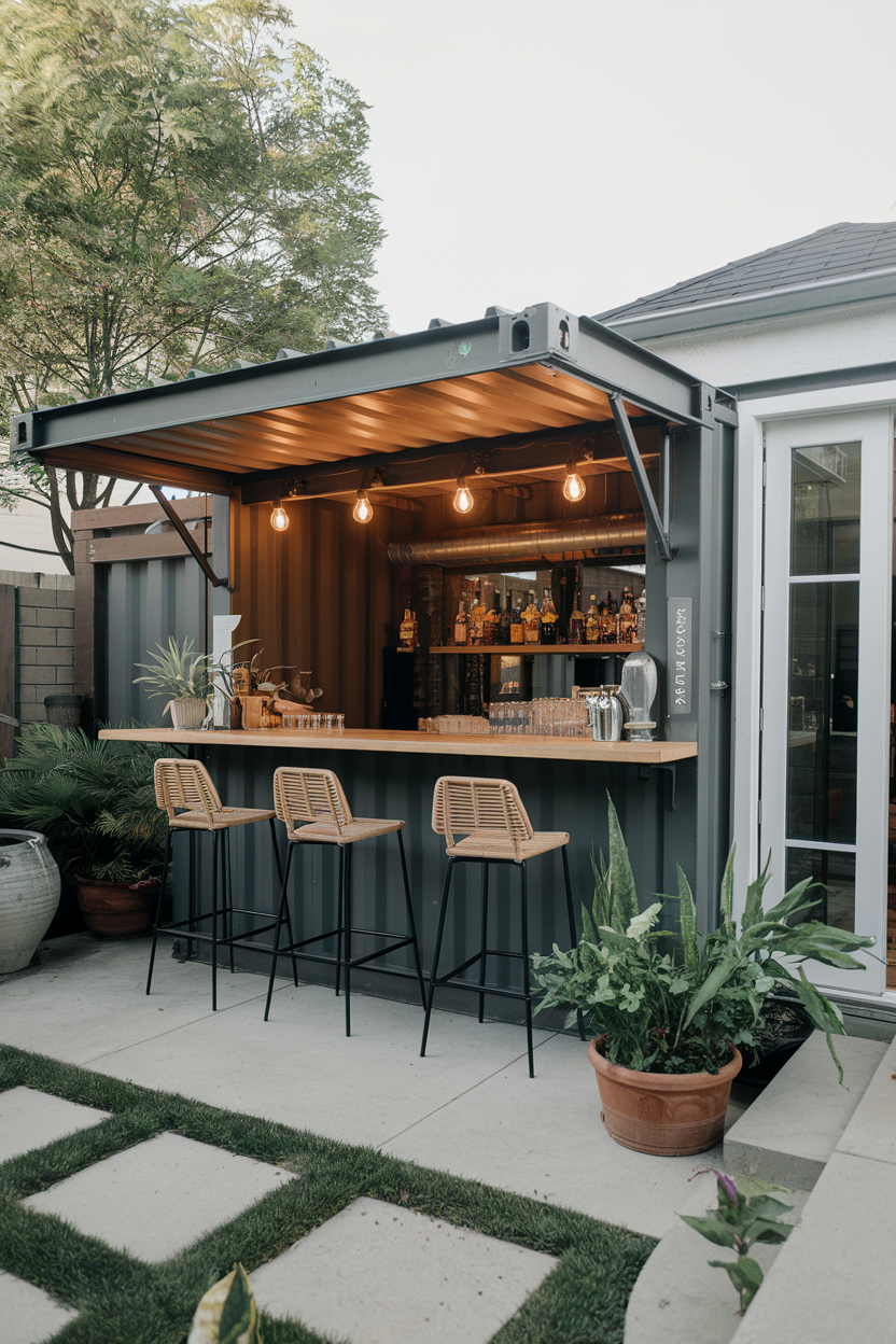 31 Outdoor Bar Ideas for Backyard Parties, DIY Projects, Rustic Styles ...