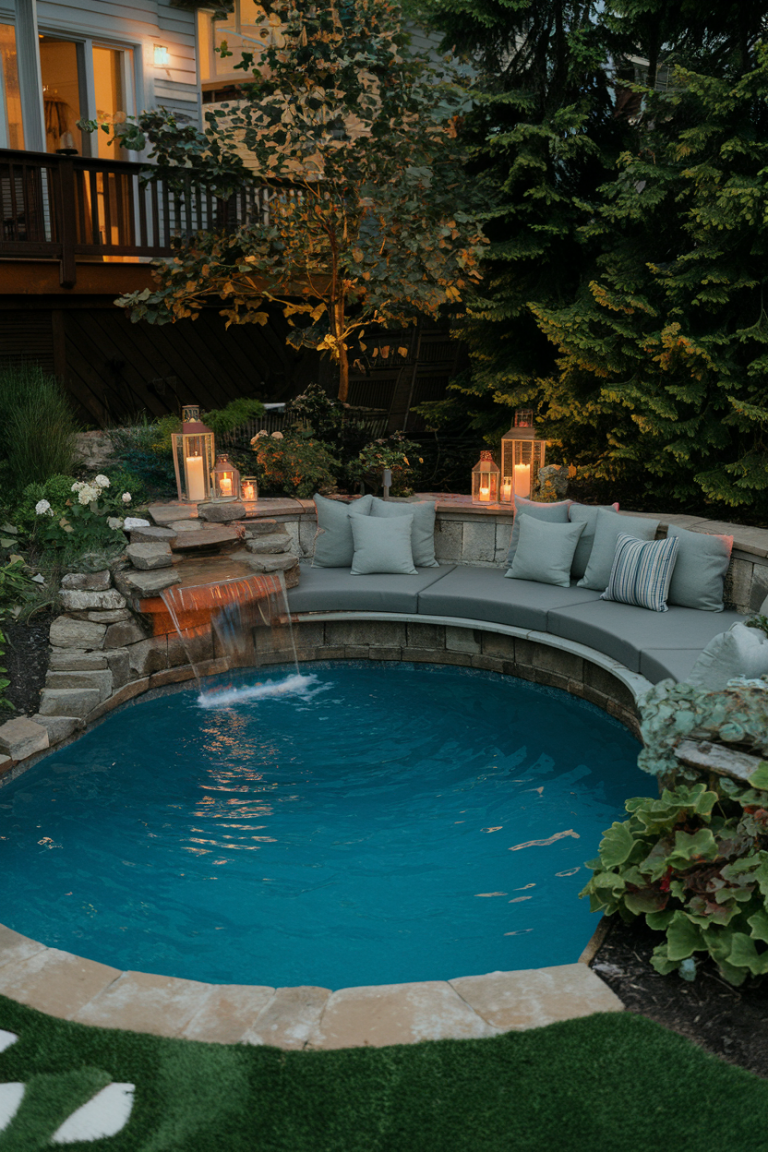 37 Backyard Pool Designs for Every Style and Budget: Modern, Small Yard ...