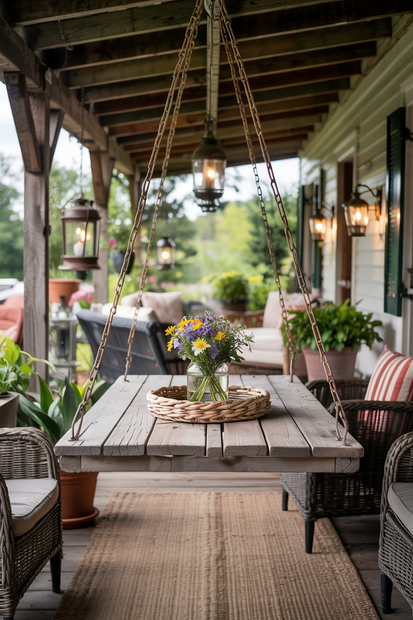 Patio Table Ideas 2025: 43 Unique Outdoor Styles from Rustic DIY to ...