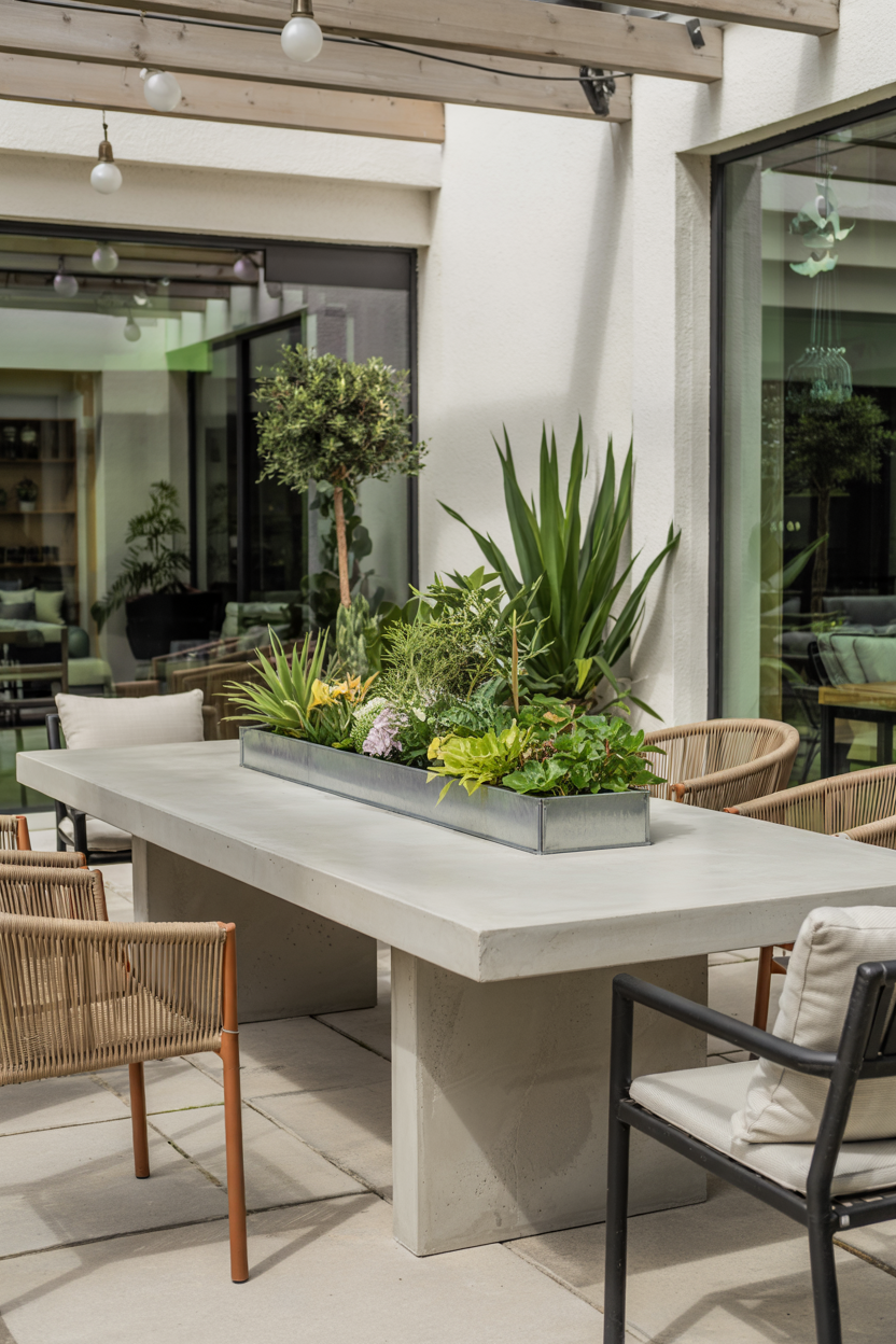 Patio Table Ideas 2025: 43 Unique Outdoor Styles from Rustic DIY to ...