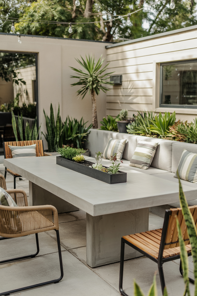 Patio Table Ideas 2025: 43 Unique Outdoor Styles from Rustic DIY to ...