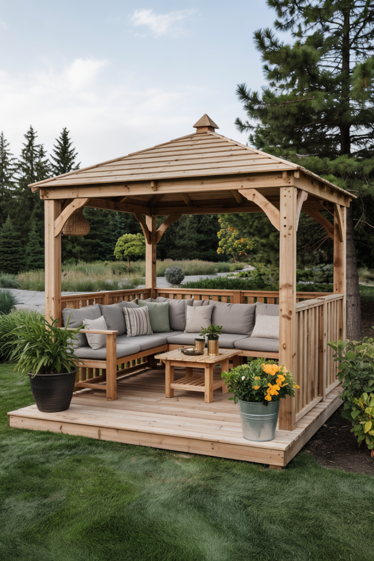 Stylish Gazebo Ideas Backyard for Outdoor Living Spaces Including ...