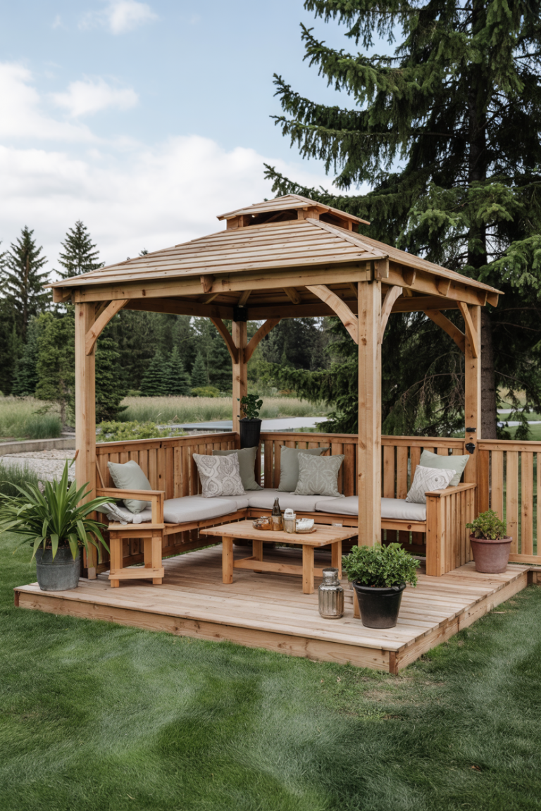 Stylish Gazebo Ideas Backyard for Outdoor Living Spaces Including ...