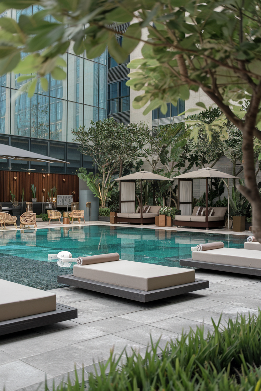 34 Outdoor Pool Designs for Modern, Luxury, and Villa Spaces With ...