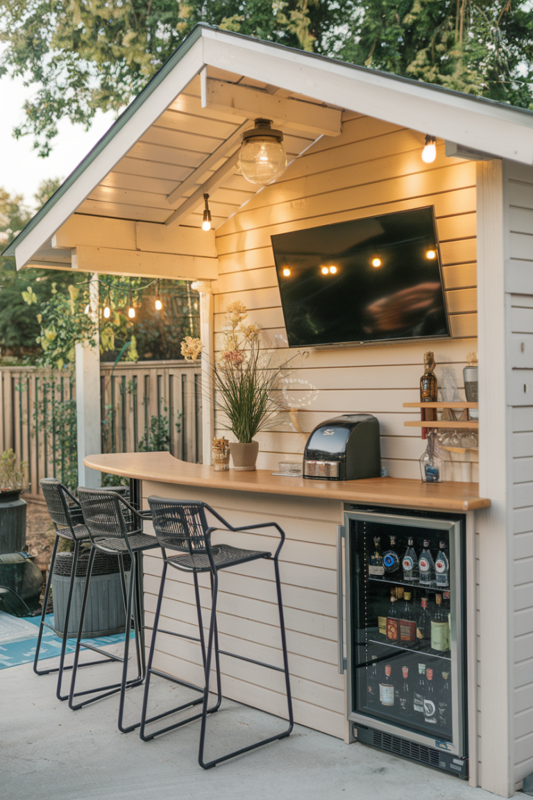 34 Backyard Bar Ideas for Outdoor Entertaining on a Budget with DIY ...