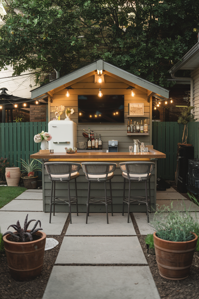 34 Backyard Bar Ideas for Outdoor Entertaining on a Budget with DIY ...
