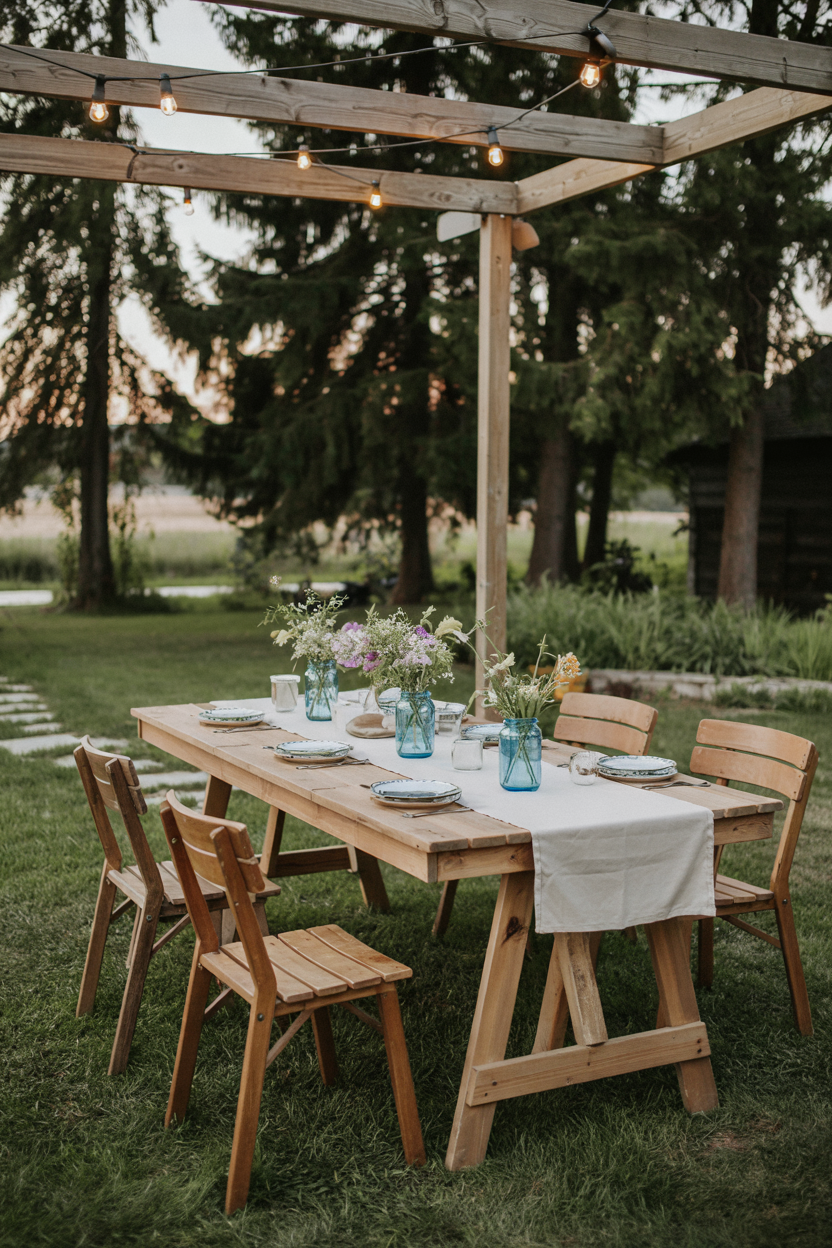 44 Outdoor Dining Area Ideas for Patios, Pergolas, Small Spaces, and ...