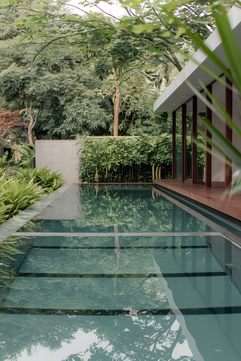 34 Outdoor Pool Designs for Modern, Luxury, and Villa Spaces With Stunning Architecture