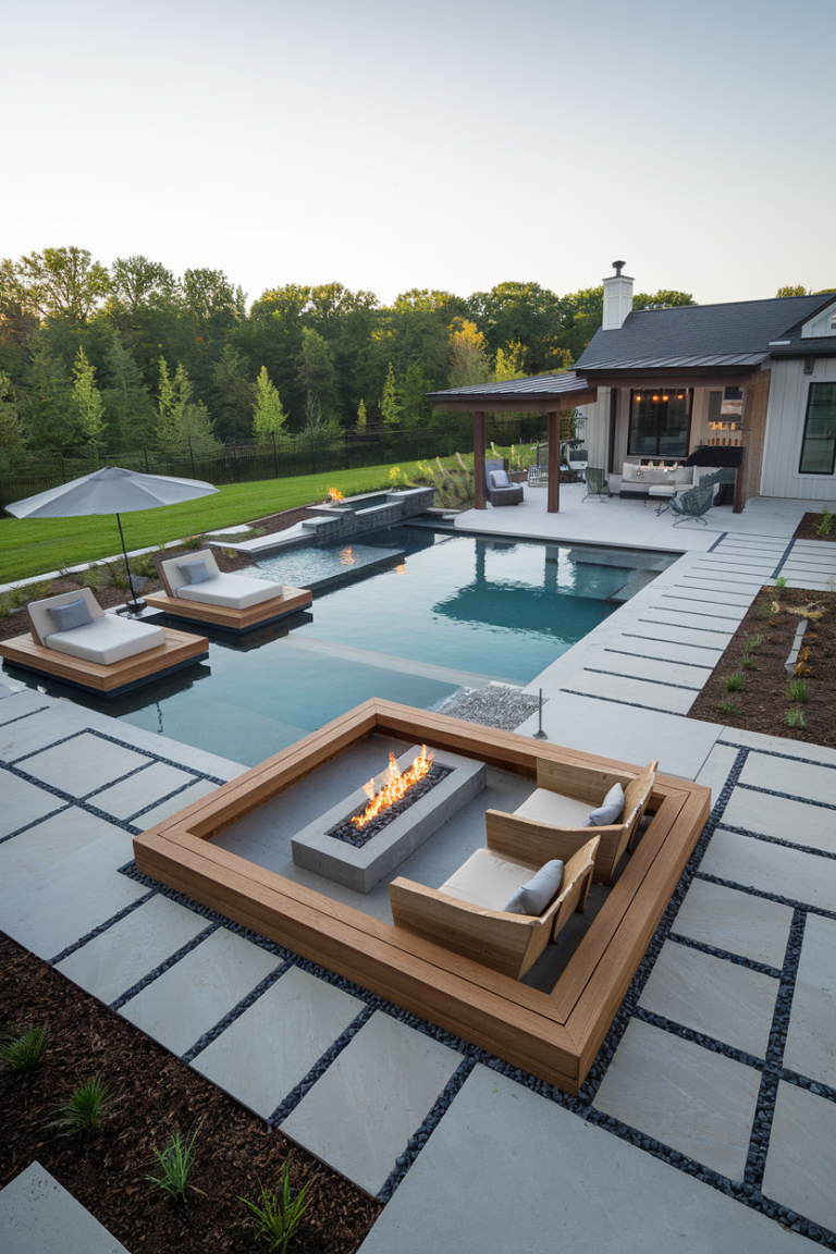 37 Backyard Pool Designs for Every Style and Budget: Modern, Small Yard ...