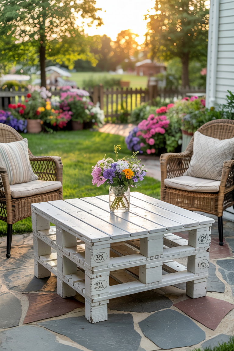 Patio Table Ideas 2025: 43 Unique Outdoor Styles from Rustic DIY to ...