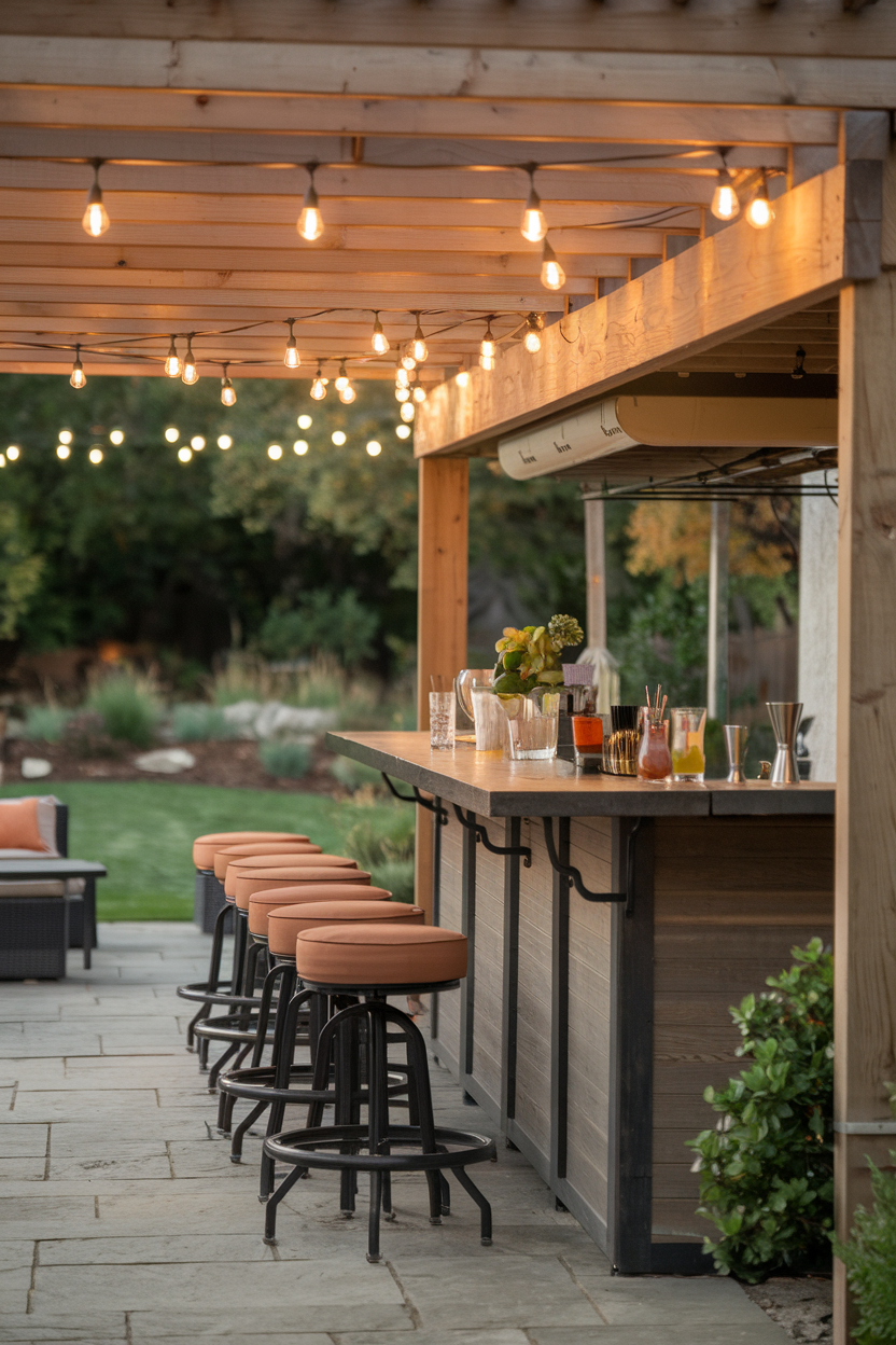 31 Outdoor Bar Ideas for Backyard Parties, DIY Projects, Rustic Styles ...