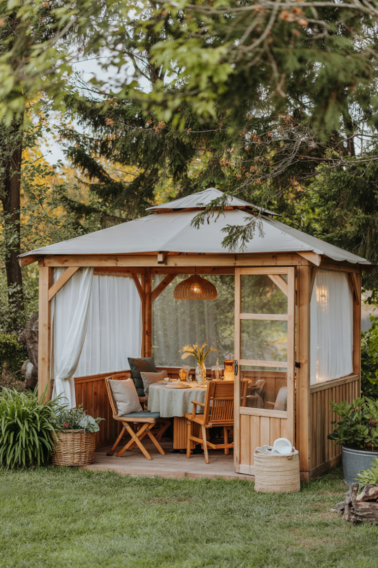 Stylish Gazebo Ideas Backyard for Outdoor Living Spaces Including ...