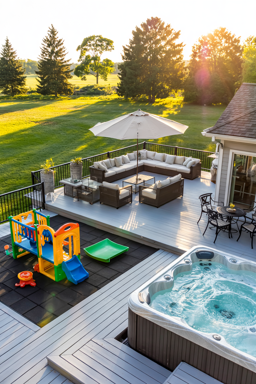 45 Outdoor Deck Ideas for a Cozy, Modern, and Budget-Friendly Backyard ...
